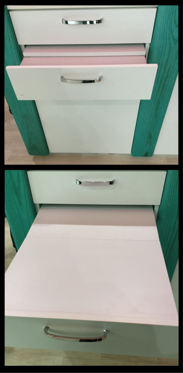 Pop out work surface hidden inside a drawer | Innovate Home Org ...