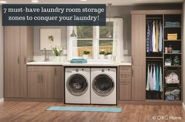 7 laundry room storage zones easier laundry day | Innovate Home Org ...
