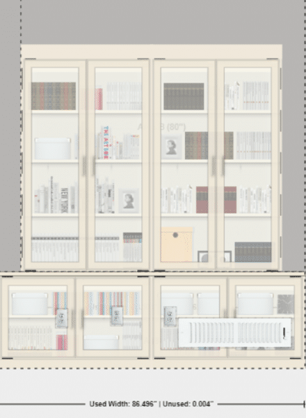 Columbus Custom Built-in Media Center Design for Wall to Wall Storage ...